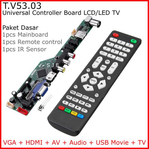 Jual Paket Dasar - Universal Controller Board Untuk LCD LED TV - Kota ...