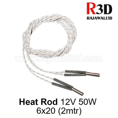 Jual Heat Rod Heating Rod 6x20 12V 50W 6*20mm 2 meter - Kab. Temanggung ...