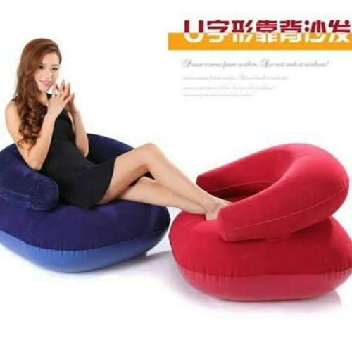 Jual Sofa Santai Intime Flocked Arm Chair + Free Pompa / Sofa Tangan ...