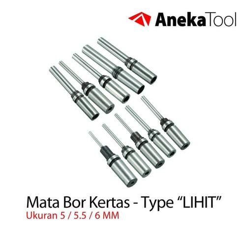 Jual Mata Bor Kertas Lihit Uk. 5.0 / 5.5 / 6.0 MM - 6 - Jakarta Pusat ...