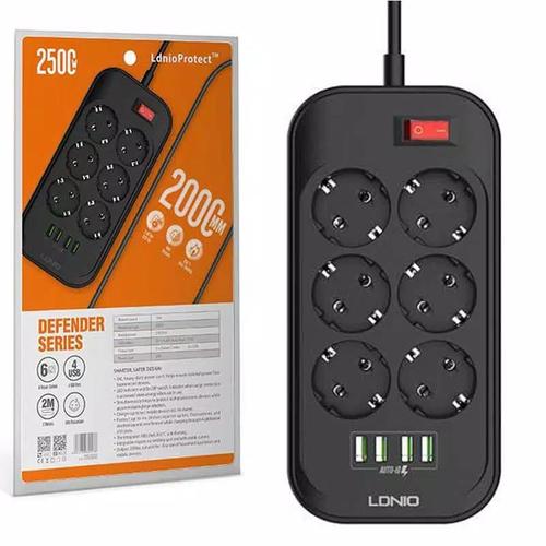 Jual Stop kontak USB LDNIO SE6403 3 Power Socket 6 USB Colokan Listrik USB - Jakarta Pusat ...
