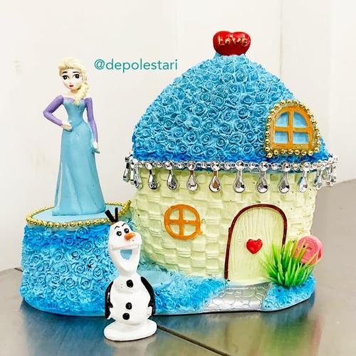 Jual Patung Fiber Rumah Istana - Hiasan Kue - FROZEN - Kota Banjarmasin ...