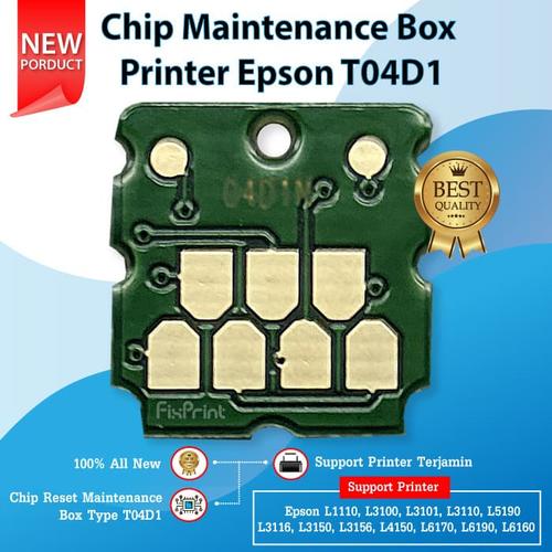 Jual Chip Maintenance Box Tank Printer Epson L1110 L3100 L3110 L3150 ...
