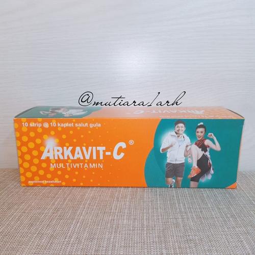 Jual Arkavit C 1BOX ISI 100 TAB - Kota Depok - MUTIARA 1 ARH | Tokopedia
