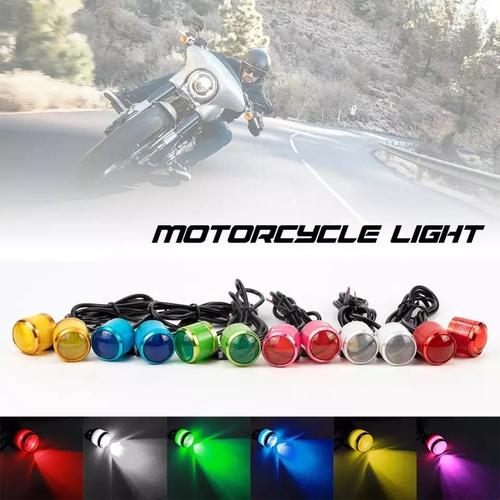Jual DRL BAUT LED STROBO 2 PCS DOUBLE LENSA NEW MODEL TELESCOPIC DUAL ...