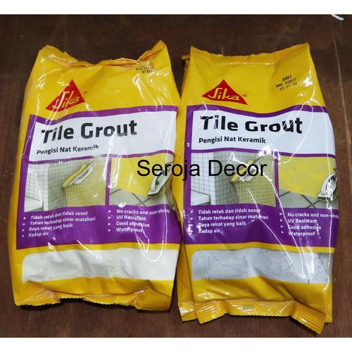Jual SIKA Tile Grout / Tepung Keramik / Nut Keramik 1 kg - Grey - Kota ...
