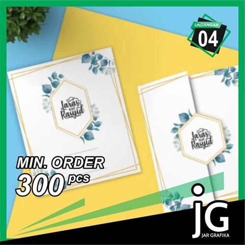 Jual Undangan Pernikahan Mewah Kertas Jasmine 04 - Kab. Bandung - Jar ...