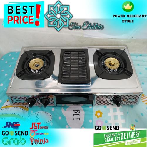 Jual RINNAI RI-524A Kompor Gas 2 Tungku + Griller - Jakarta Timur ...