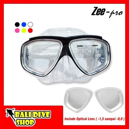 Jual Diving Mask Lensa Minus Zeepro Wave Snorkling Kaca mata Selam ...