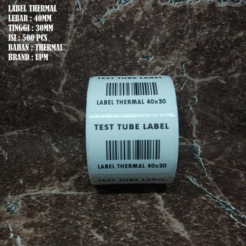Jual LABEL THERMAL UK. 40X30 LABEL BARCODE PRINTER XPrinter XP-360B ...
