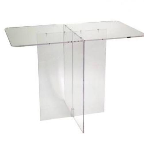 Jual akrilik table portable meja cafe hotel knock down diy bongkar ...