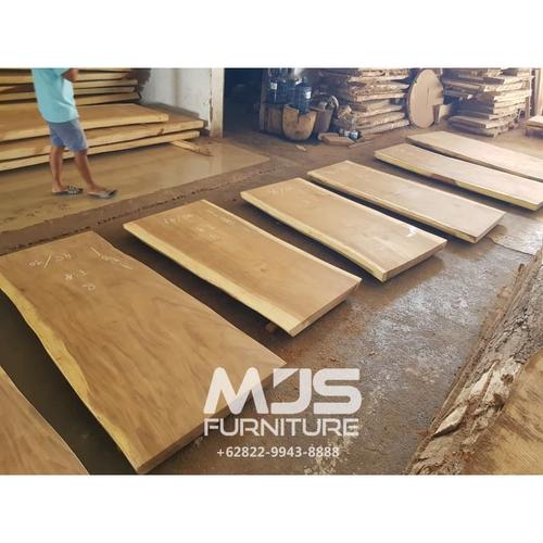 Jual Papan Kayu Top Table Kayu Solid Utuh Meja Trembesi Suar - Kab ...