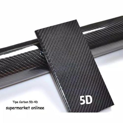 Jual Sticker/stiker carbon 5D 6D Fiber Super 152cm*100cm DEREK ...