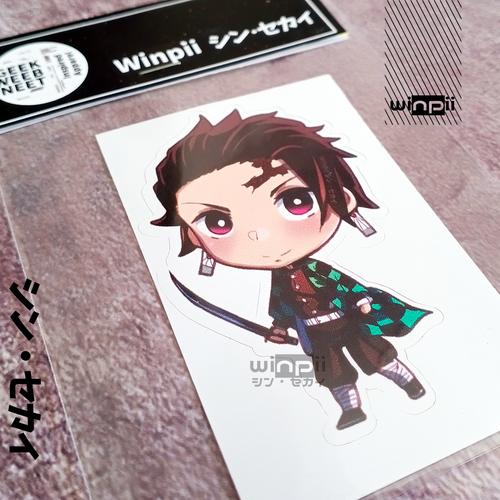 Jual Stiker / Sticker Kamado Tanjiro Anime Kimetsu No Yaiba - Kab ...