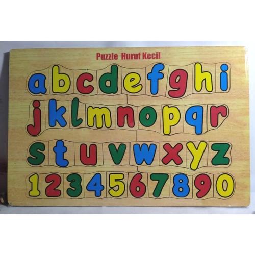 Jual PUZZLE ABJAD ALFABET HURUF KECIL - Kab. Bantul - Orbioora | Tokopedia