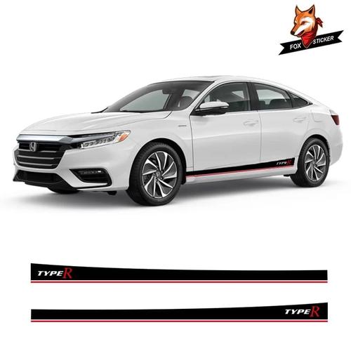 Jual stiker mobil Honda murah type R stiker sisi samping type R all ...