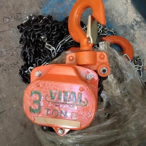 Jual GWS Chain Block VITAL 3 Ton x 5 Meter - Takel Hand Manual Chain ...