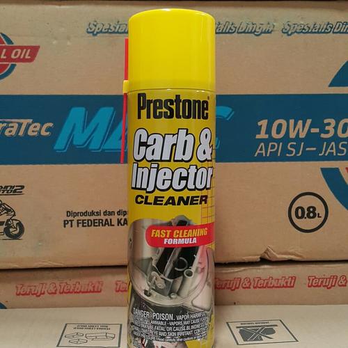 Jual PEMBERSIH KARBURATOR / CARBURETOR & INJECTOR CLEANER PRESTONE 500 ...