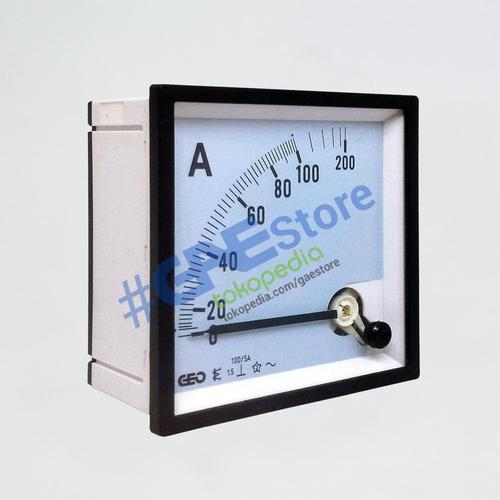 Jual GEO Ammeter AC 96 50/5A - 96 5000/5A - 100/5A - Jakarta Timur ...