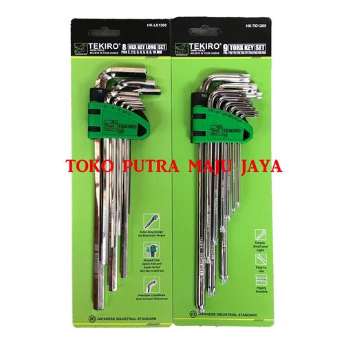 Jual Kunci L Set PANJANG Set KOMBINASI dan BINTANG 17 Pcs TEKIRO - Kota ...