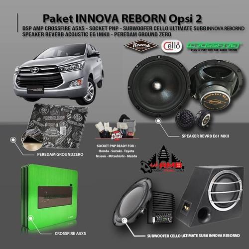 Jual Paket Audio Mobil Innova Reborn Daily Use Plug n Play Opsi 2 ...