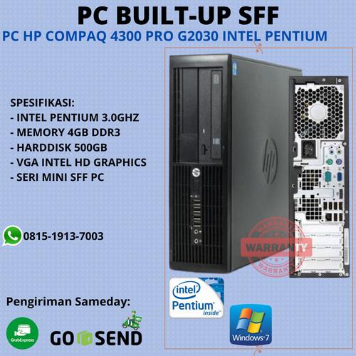 Jual KOMPUTER DESKTOP PC HP COMPAQ 4300 PRO SFF - 4 - Jakarta Pusat ...