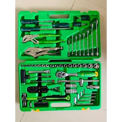 Jual 100 Mechanic Tool Mekanik Alat Bengkel Toolbox Set Kunci Gagang ...
