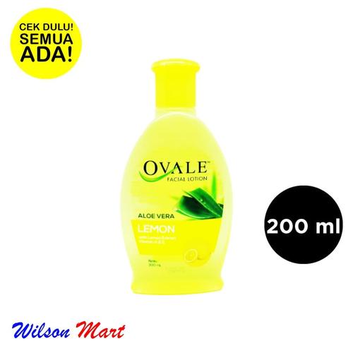 Jual OVALE FACIAL LOTION ALOE VERA LEMON 200 ML - Jakarta Barat ...