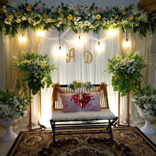 Jual Backdrop akad nikah mini pelaminan 3 m - Jakarta Barat - To Amanah ...