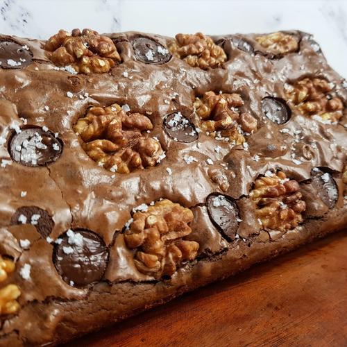 Jual Don Bakeshop Super Premium Brownie - Belgian Chocolate Walnut Sea ...