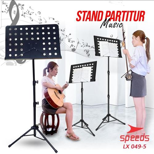 Jual Stand Book Lubang2 Alat Musik Untuk Partitur Kecil MUSIC STAND ...