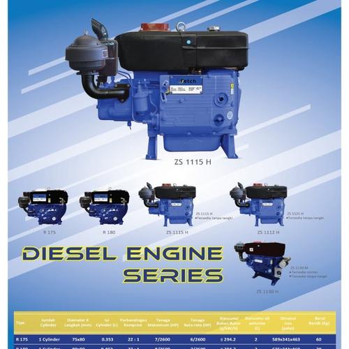 Jual MESIN DIESEL FETCH S1115 T/T (24PK) - Kota Medan - SINAR MAKMUR MDN | Tokopedia
