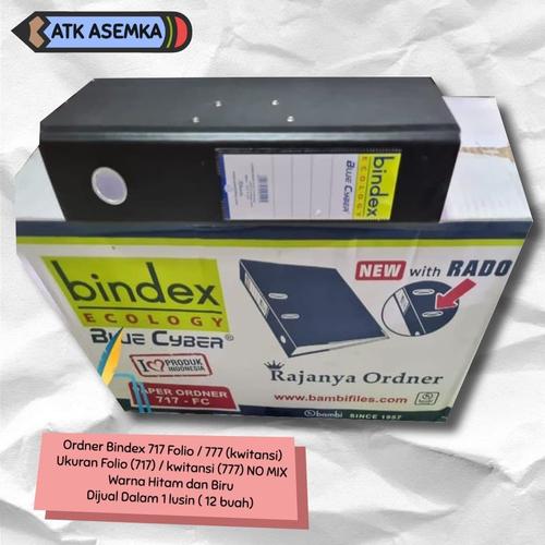 Jual Odner Bindex 717 Ukuran; Folio Tebal: 7cm Warna: Hitam Bahan ...