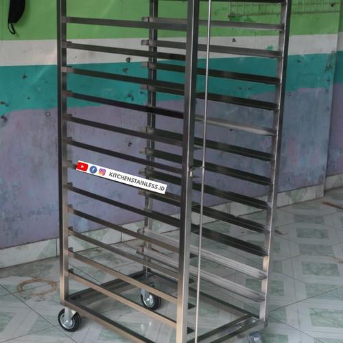 Jual Troli Roti /Trolley Bakery / Troli Loyang Stainless - Kab ...