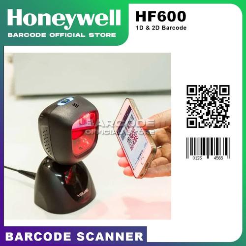 Promo Honeywell HF600 Imager Barcode Scanner 1D & 2D Dimensi ( USB ...