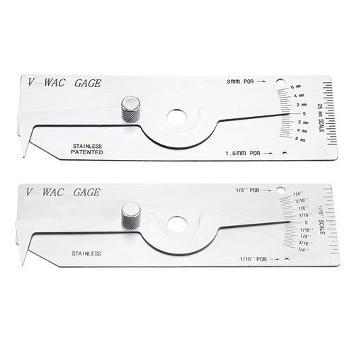 Jual V-Wac Welding Gauge Weld Seam Biting Edge Undercut Inspection Gage ...