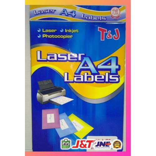 Jual Tom & Jerry Sticker Label A4 Inkjet / HVS / Matte (Pack=25 Sheet ...