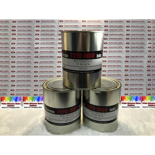 Jual TOYO INDO POLYMATE-G 92 BLACK (Cat Sablon Plastik) - Jakarta Barat ...