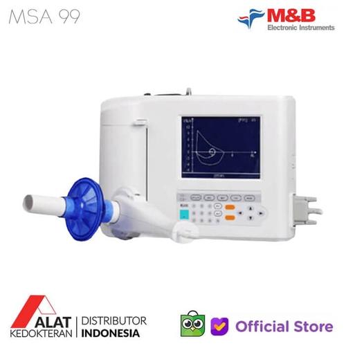 Promo Spirometri Spirometer M&B MSA99 with LCD Display + Thermal ...