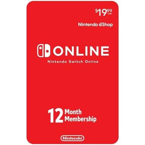 Jual Nintendo Switch Online 12 Month Bulan USA US America Amerika / 1 ...