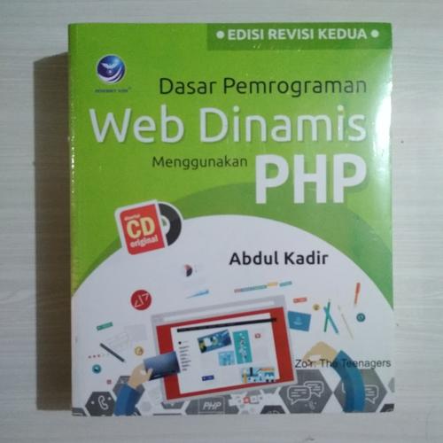 Jual Buku dasar pemrograman web Dinamis menggunakan PHP - Kab. Sleman ...
