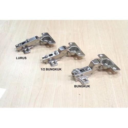 Jual Engsel Sendok Pintu Lemari Kitchen Set Huben HT Lurus / Bungkuk ...