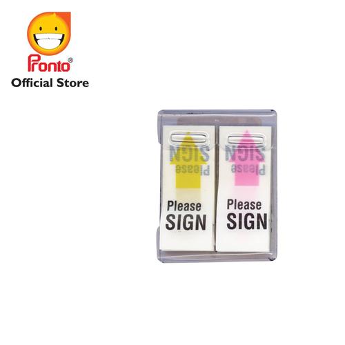 Promo Pronto Sticknotes Sign Here Indexer Z type - Jakarta Timur ...