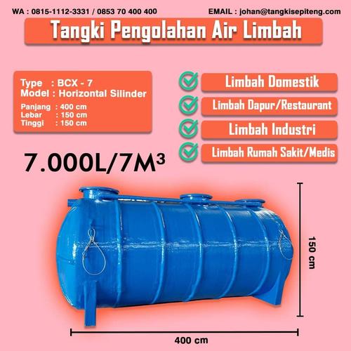 Jual IPAL System Biotech - Kapasitas 7M3/day 7000 Liter/day - Jakarta ...