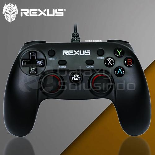 Jual Rexus Gladius GX1 Pro Gaming Gamepad Black - Kota Malang - GASOL ...