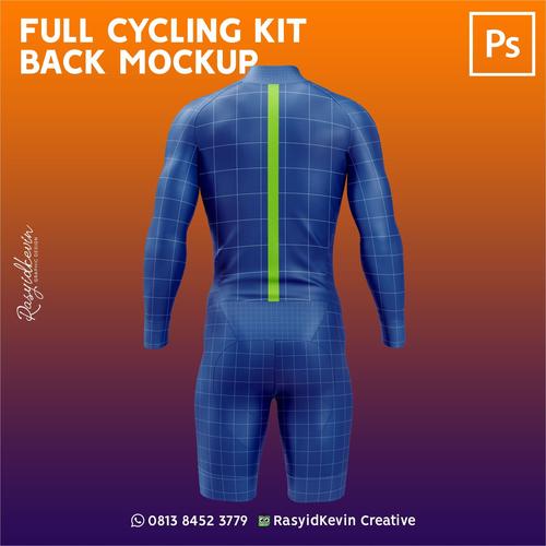Jual Mockup Jersey Sepeda FULL CYCLING KIT BACK (Photoshop) - Jakarta ...