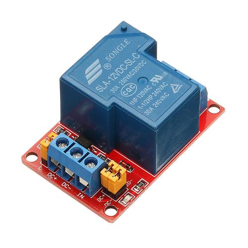 Jual BESTEP 1 Channel 12V Relay Module 30A With Optocoupler Isolation ...