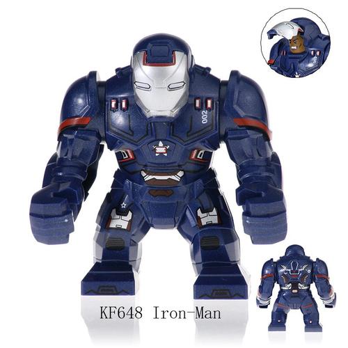 Jual Lego Toys Minifigures Blue Iron Man War Machine Mini Action Figure ...