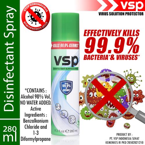 Jual VSP Disinfectant Spray 280ml - Jakarta Barat - VSP Indonesia ...