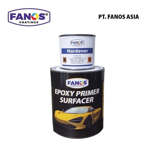 Jual CAT MOBIL FANOS EPOXY PRIMER SURFACER (1 Kg-Set) - BLACK - Kota ...